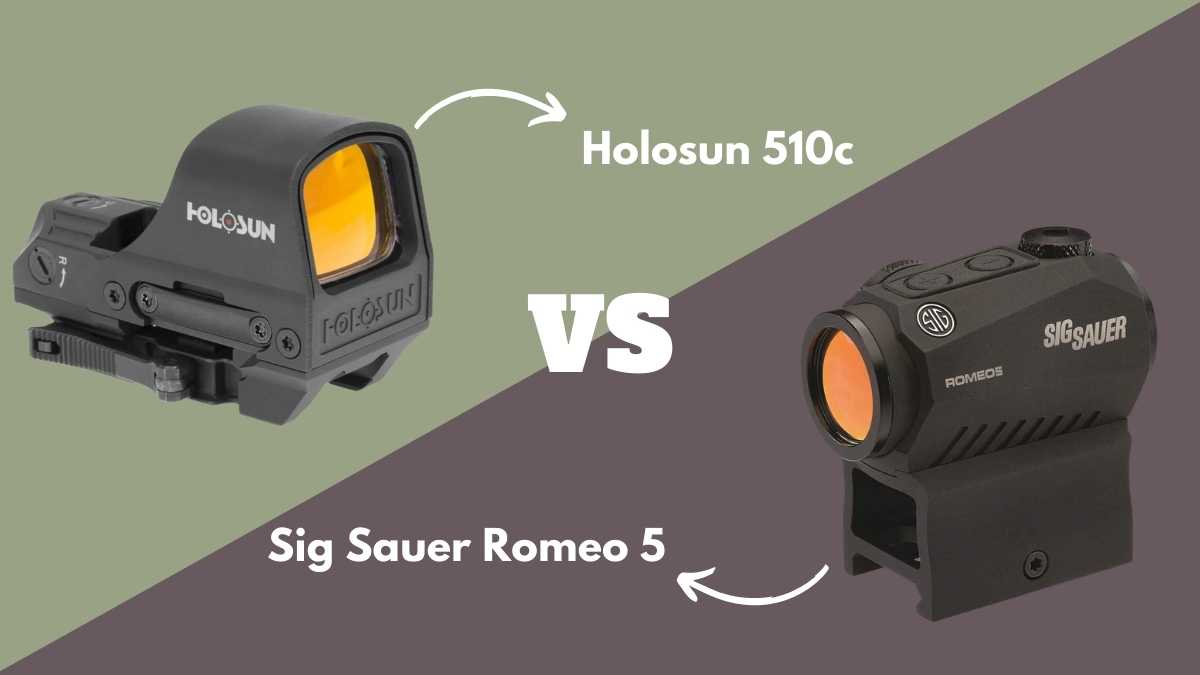 Holosun 510c vs Romeo 5 - InDepth Comparison