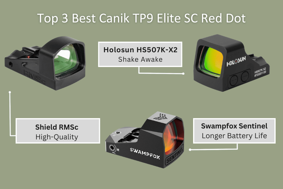 6 Best Canik TP9 Elite SC Red Dot {Currently Available 2023}